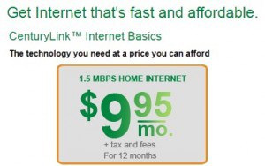 Stop the Cap! » CenturyLink Copies Comcast: Another 1.5Mbps Low Income Broadband Plan With Gotchas